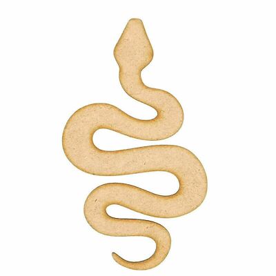MDF Snake Shapes Confetti Wooden SNAKE Animal Decoration Laser Cut Wood ...