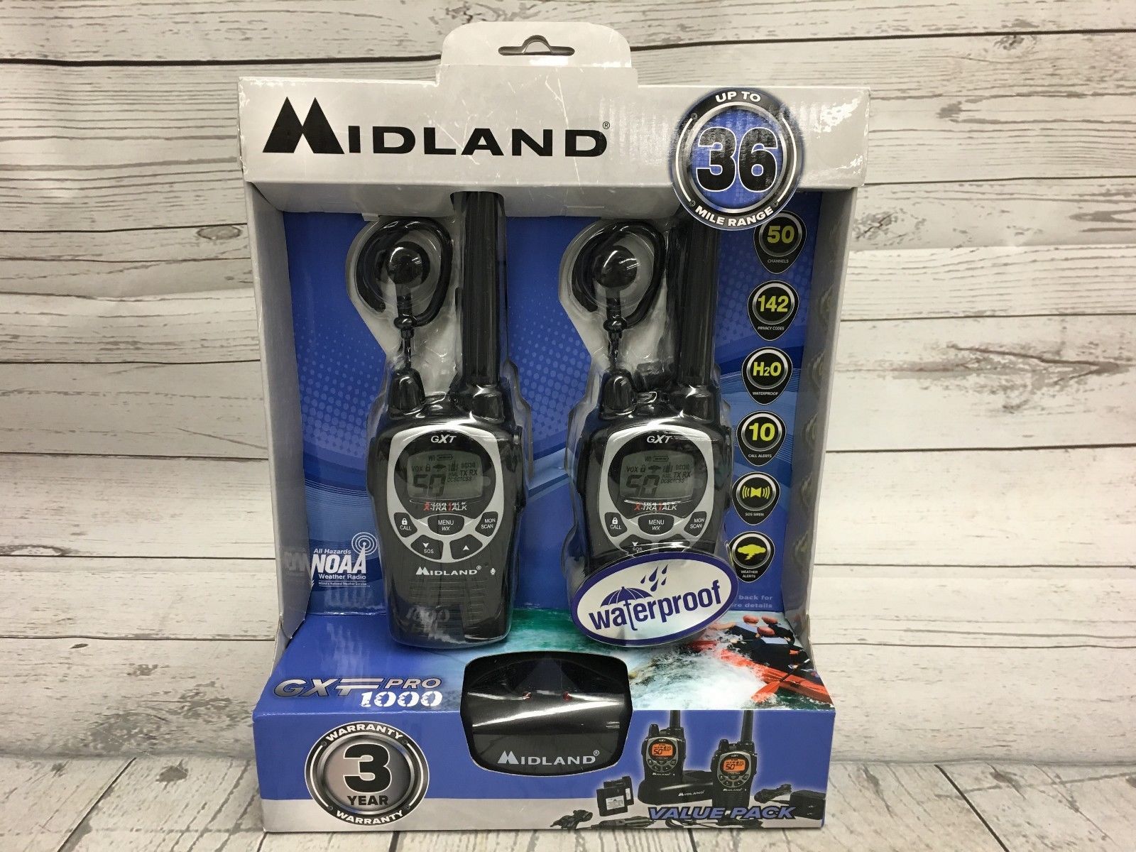 Midland GXT1000VP4 Two Way Radio for sale online | eBay