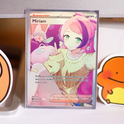 Miriam Full Art Goddess Story Pokemon Waifu Trading Card Holofoil | eBay
