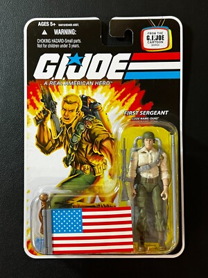 Hasbro GI Joe Cartoon Series First Sergeant "Duke" Action Figure NEW ...