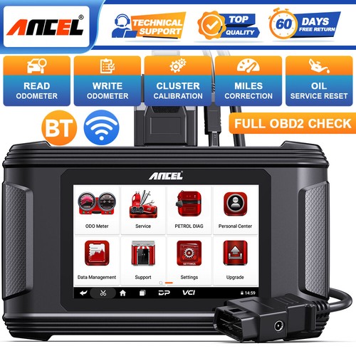 ANCEL DM500 OBD Car Cluster Mile-age Correction Odo-meter Adjustment ...
