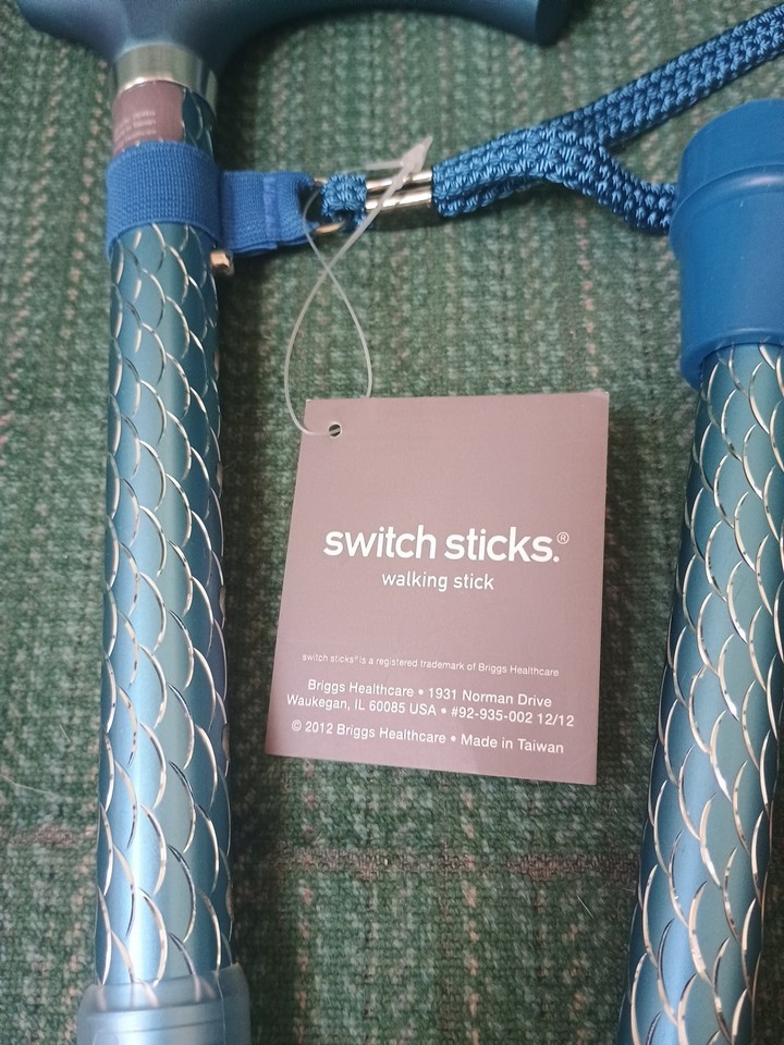 Switch Sticks Walking Cane for Men or Women, Foldable & Adjustable from ...