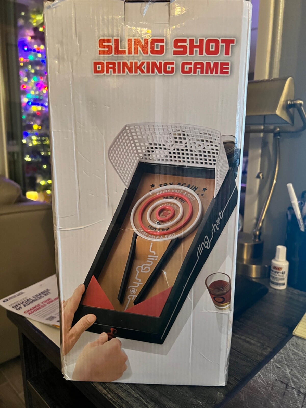 Sling Shot Skee Ball Pinball Drinking Game for Parties get togethers ...