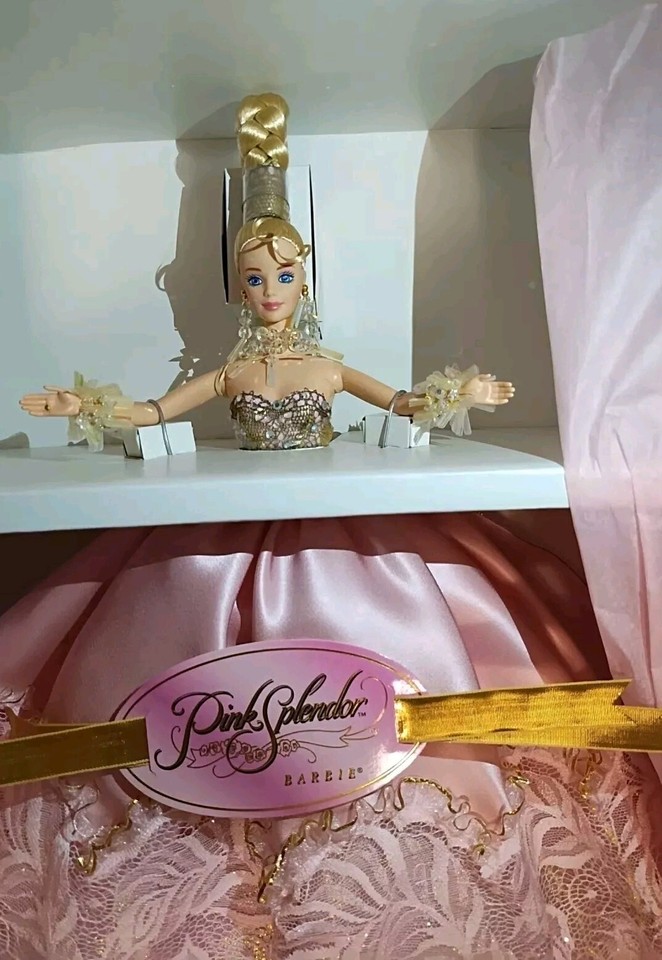 Vintage Barbie Pink Splendor 1996 New in box RARE Limited Edition ...