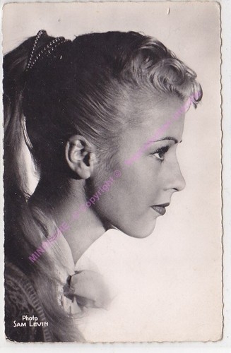 CPSM RPPC STAR JORGENSEN PHOTO SAM LEVIN Edt DU GLOBE | eBay