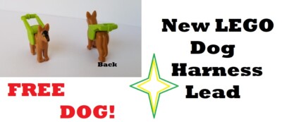 LEGO Dog Harness Leash with FREE DOG! Walking Lead Shepherd Support ...