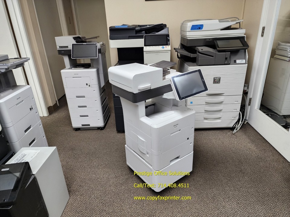 Ricoh IM 550 Black/White Copier Printer Scanner. 57 Pages Per Minute | eBay