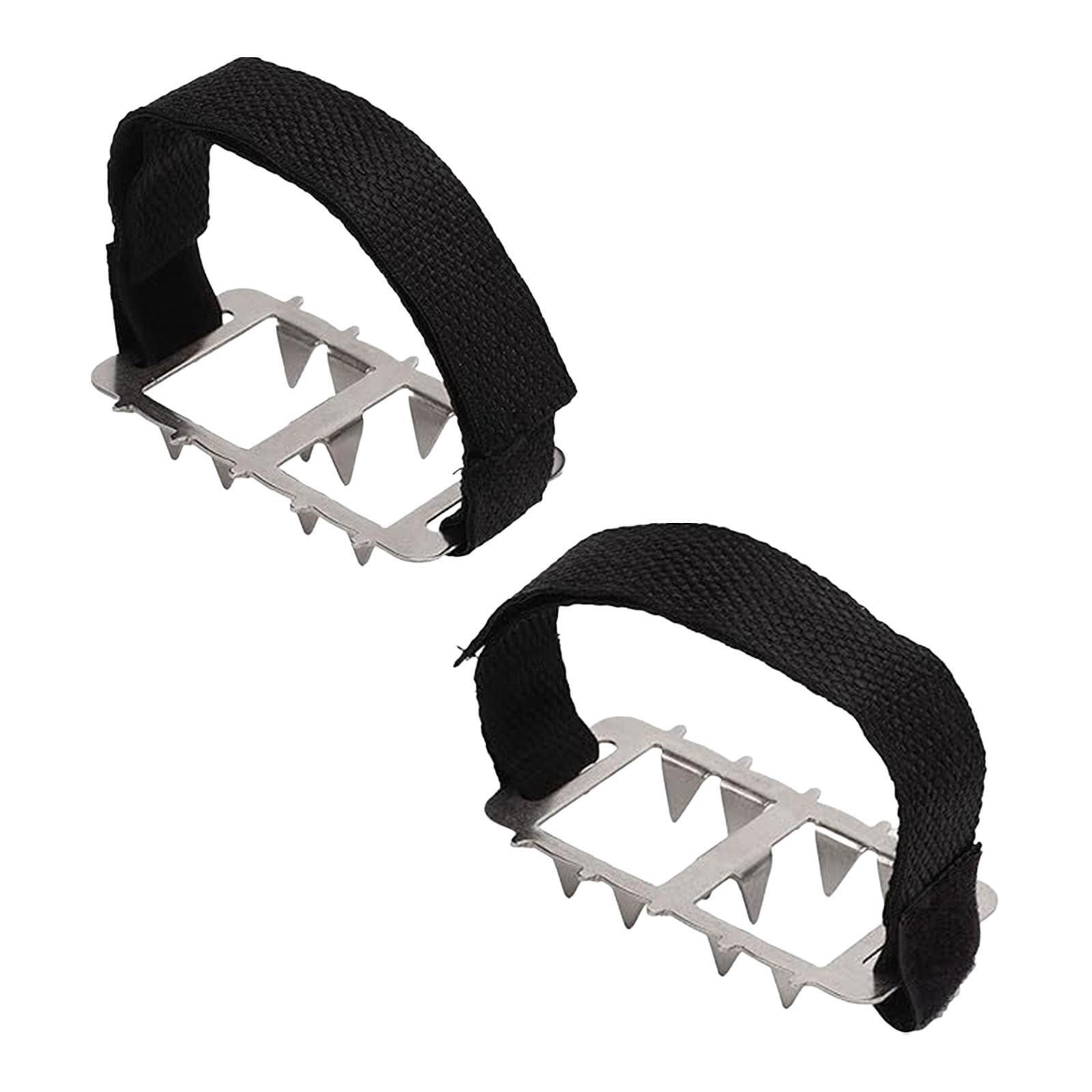 Shoe Spikes Universal Ice Crampons Spikes for Ice Fishing Hiking ...