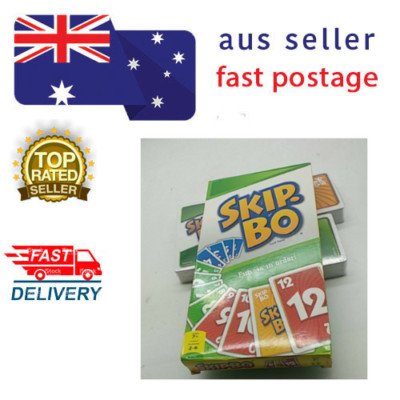 HIGH QUALITY SKIP BO CARD GAME Fun Card Game For Children Family ...
