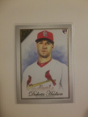 2019 DAKOTA HUDSON Topps Gallery Rookie Card #58 St. Louis Cardinals ...