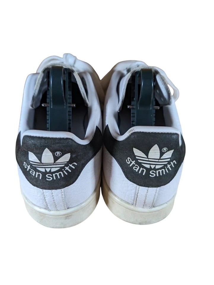 Adidas Stan Smith White Black Logo Sneakers Men's Size 9.5 APC 011001 ...