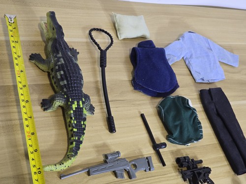 Vintage Action Man - Crocodile Ranger Mission Kit With Clothes And ...