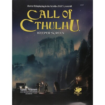 Call of Cthulhu Keeper Screen Pack | eBay Australia