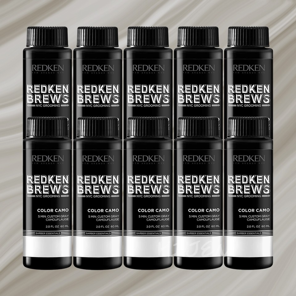 [1, 2, 3 Packs] Redken Brews Color Camo - Dark Ash / Dark Natural ...