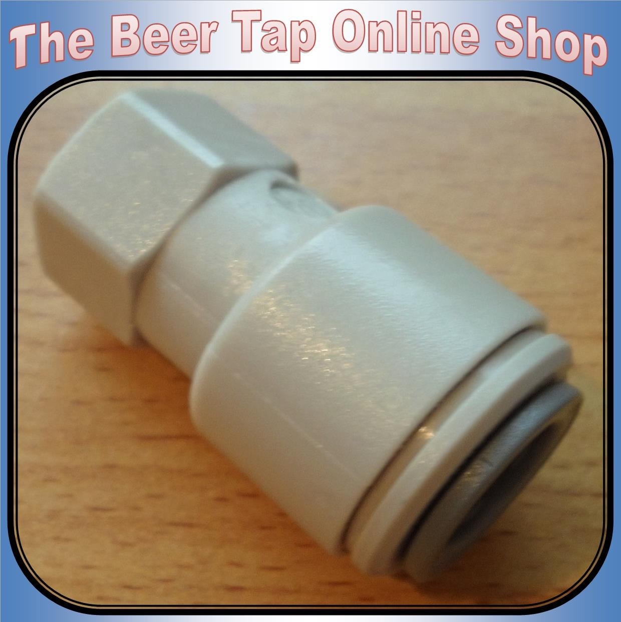 John Guest 3/8" 1/4" FFL Push-Fit Connectors Cornelius / Corny Ball ...