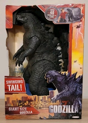 GIANT SIZE GODZILLA 2014 Jakks Pacific Deluxe 24" Figure First Release ...