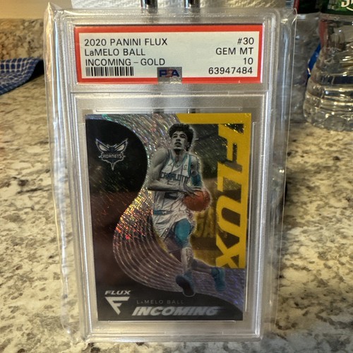 2020 Panini Flux Lamelo Ball Incoming Gold Psa 10 | eBay