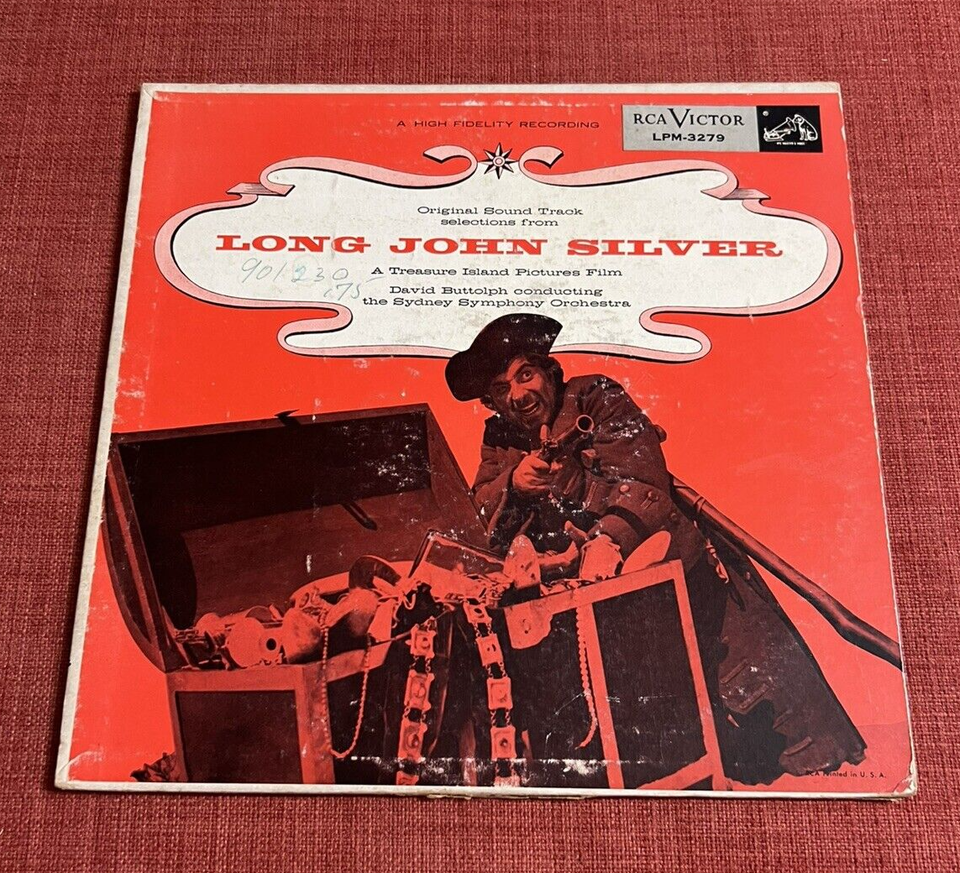 LONG JOHN SILVER Soundtrack Selections - David Buttolph / RARE 10 ...