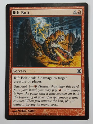 Rift Bolt Time Spiral Magic The Gathering Mtg x1 | eBay UK
