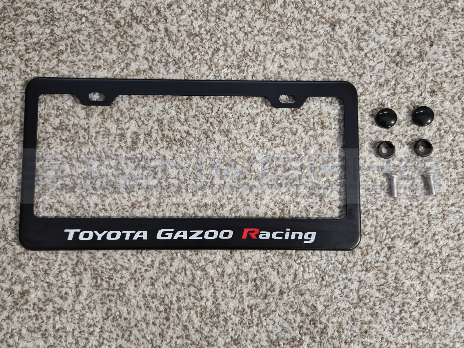Toyota Gazoo Racing Stainless Steel US/Canada License Plate Frame | eBay