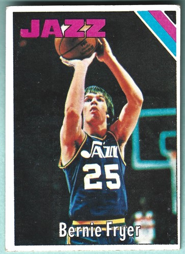 1975-76 Topps - Bernie Fryer - #36 - New Orleans Jazz - VG | eBay