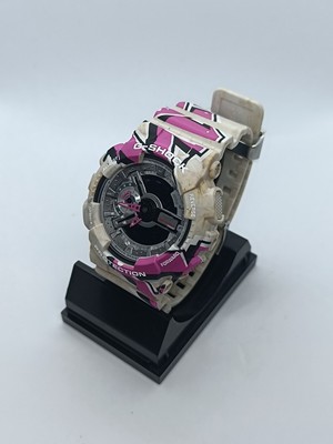 Casio Mens G-Shock Street Spirit Series Pink & Cream Watch GA-110SS ...