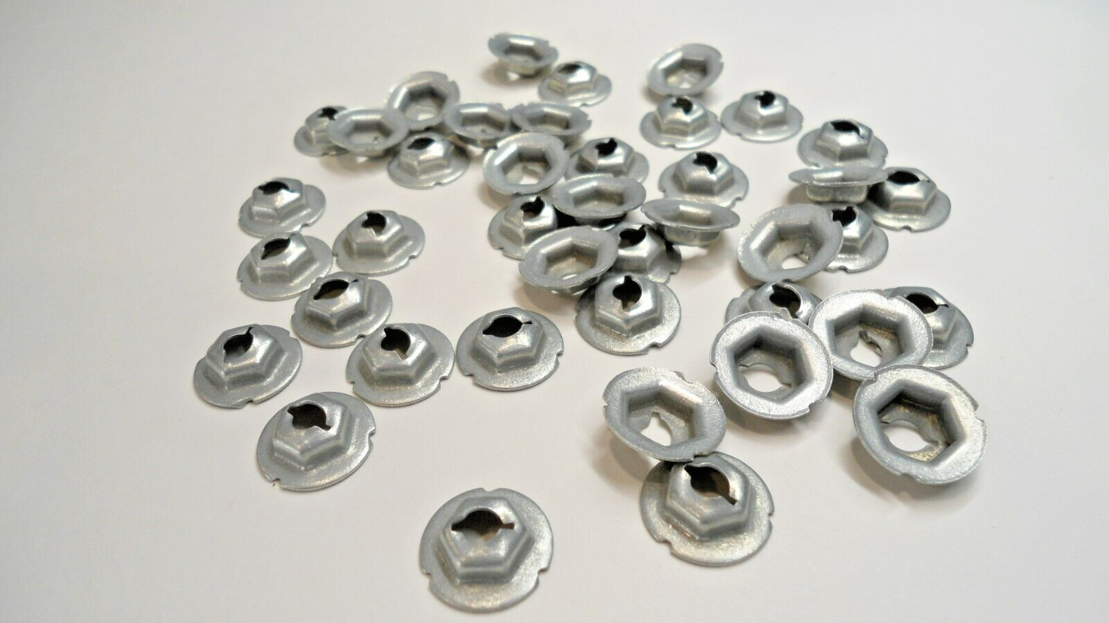 10 SIDE MARKER BEZEL NUTS! FOR MOPAR ASPEN D150 ARROW VALIANT VOLARE ...
