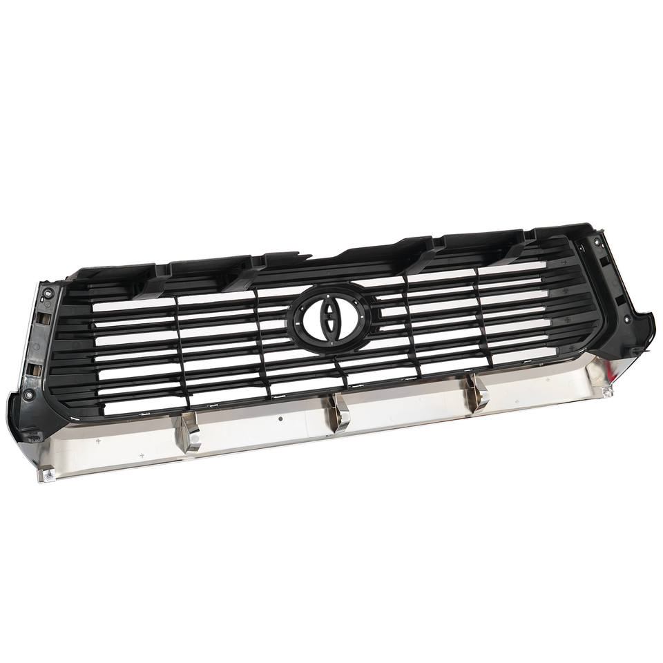 For Toyota Tundra 2014-2017 Front Grille Grill Chrome / Silver Shell ...