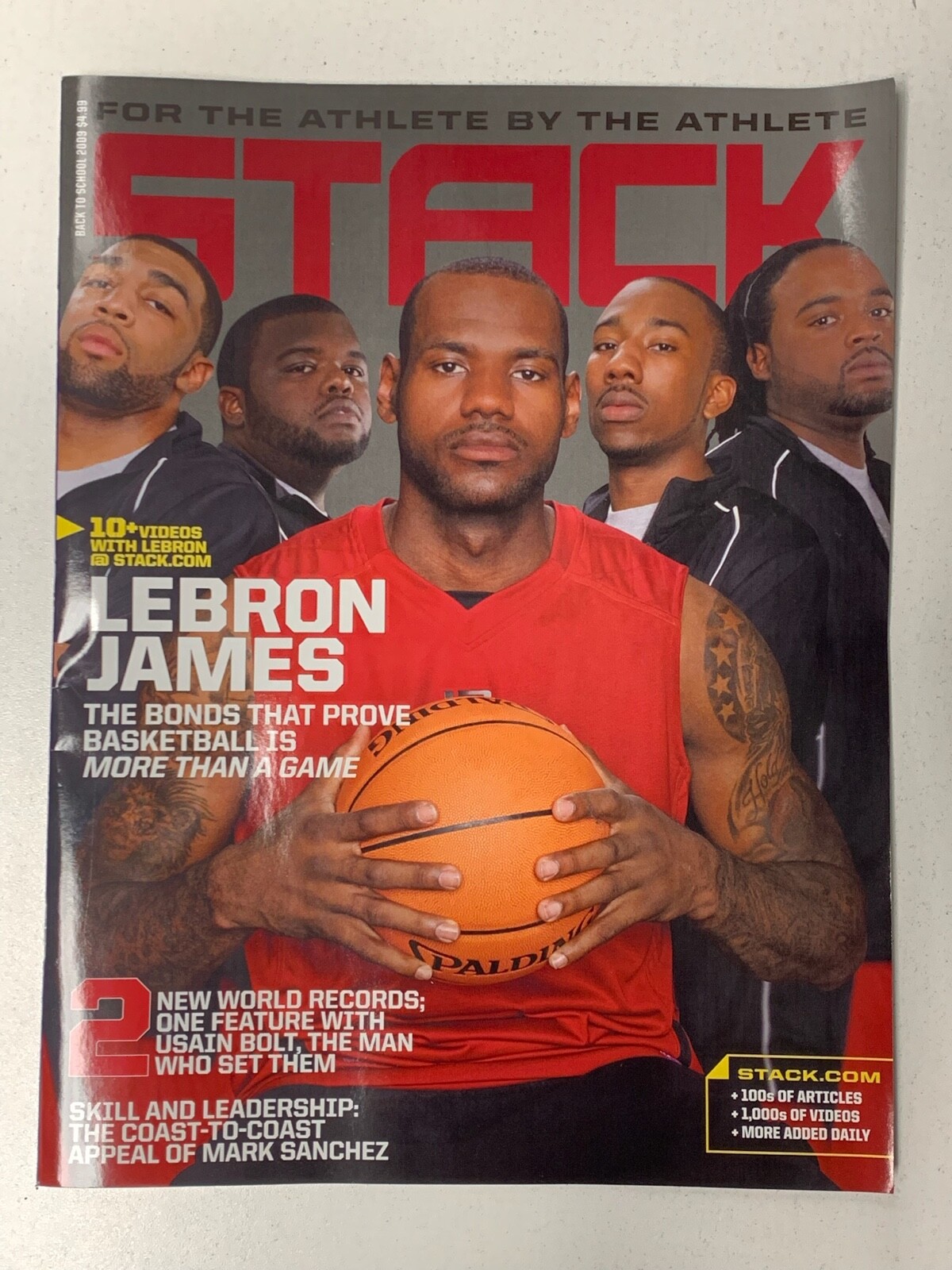 STACK Magazine ft. LEBRON JAMES - 2009 RARE Publication - Clean, no ...