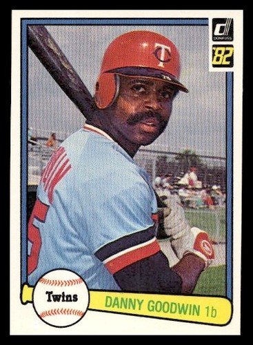 1982 Donruss #305 Danny Goodwin Minnesota Twins Baseball card | eBay