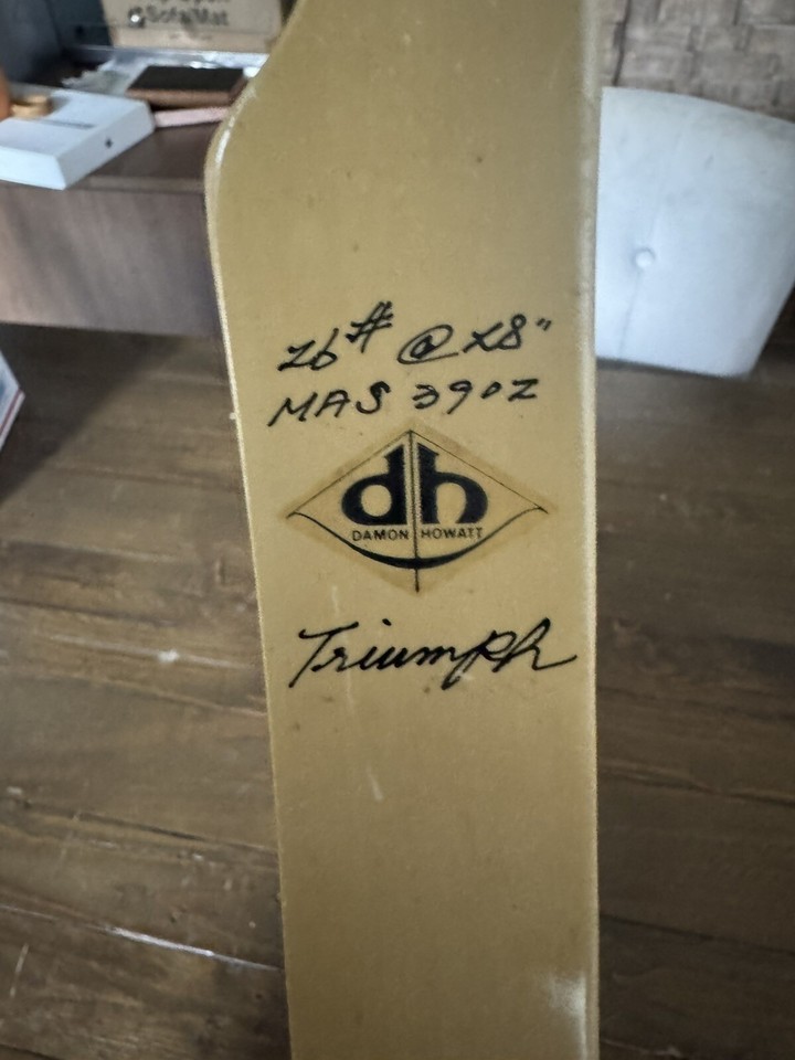 Damon Howatt Triumph Bow 55” | eBay
