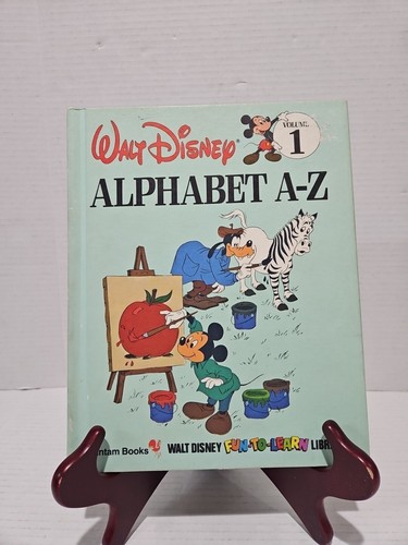 Walt Disney Fun-to-Learn Library Vol. 1, Alphabet A-Z, 1983 76783100992 ...