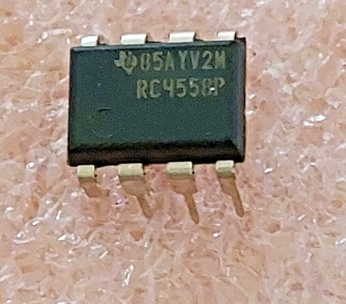 1pcs RC4558P Dual General-Purpose Operational Amplifier DIP 8 Texas Int ...