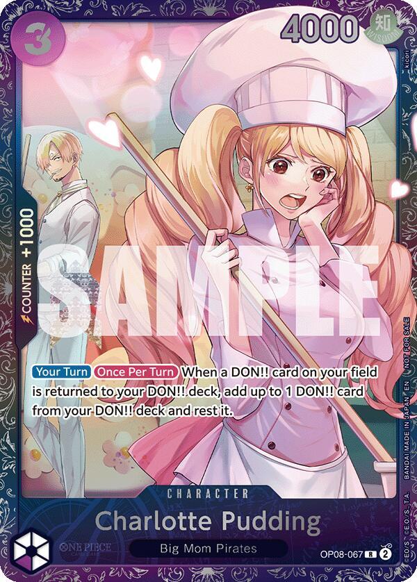 Charlotte Pudding (Treasure Cup 2025) OP08-067 One Piece Promotion ...