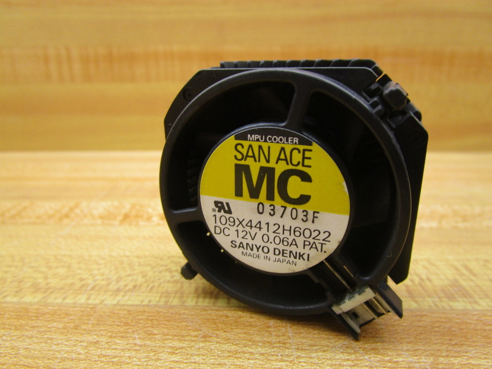 San Ace MC CPU Fan Kit MPU Cooler Sanyo Denki 12v 109X4412H6022 for ...