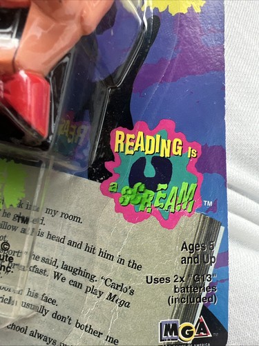 Vintage R.L. Stein Goosebumps Goosemarks Bookmark Slappy Ventriloquist ...