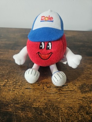 Dole vintage CRANSTON CRANBERRY plush doll 1999 advertisingfruit toy w ...