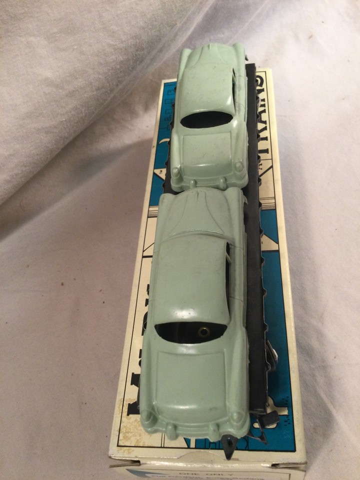 New / Modern Marx Trains 7344 Seaboard Flat Car with Auto Sedan Load ...