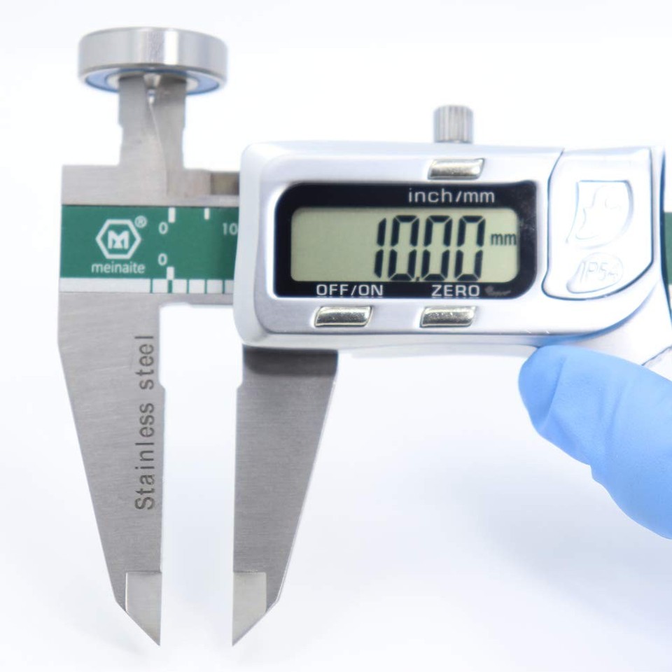 10 PCS 6900RS Ball Bearing 10x22x6mm ABEC 3 Blue Rubber Sealed ...