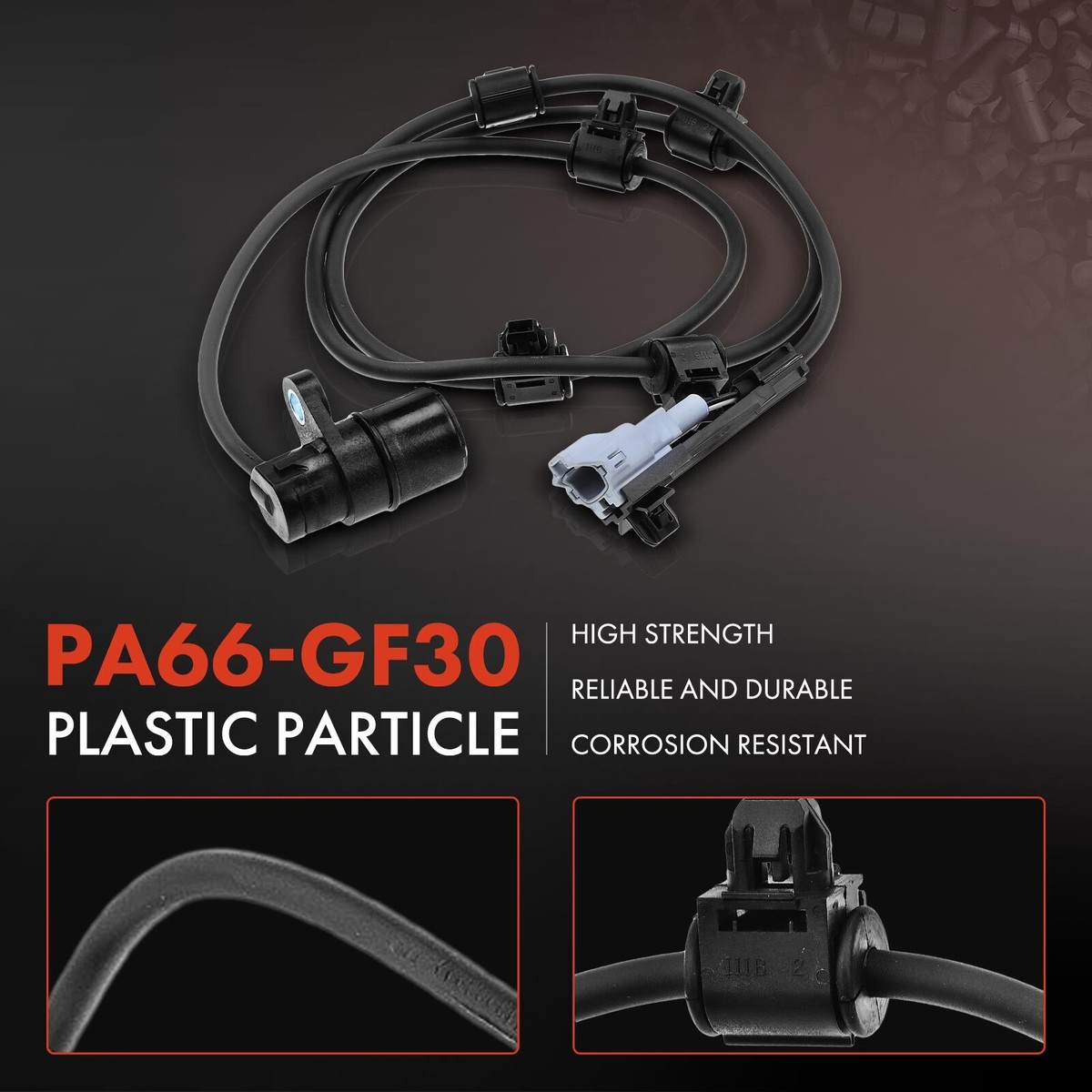 2010 Toyota Corolla Speed Sensor 4-Piece ABS Wheel Speed Sensor Set For ...