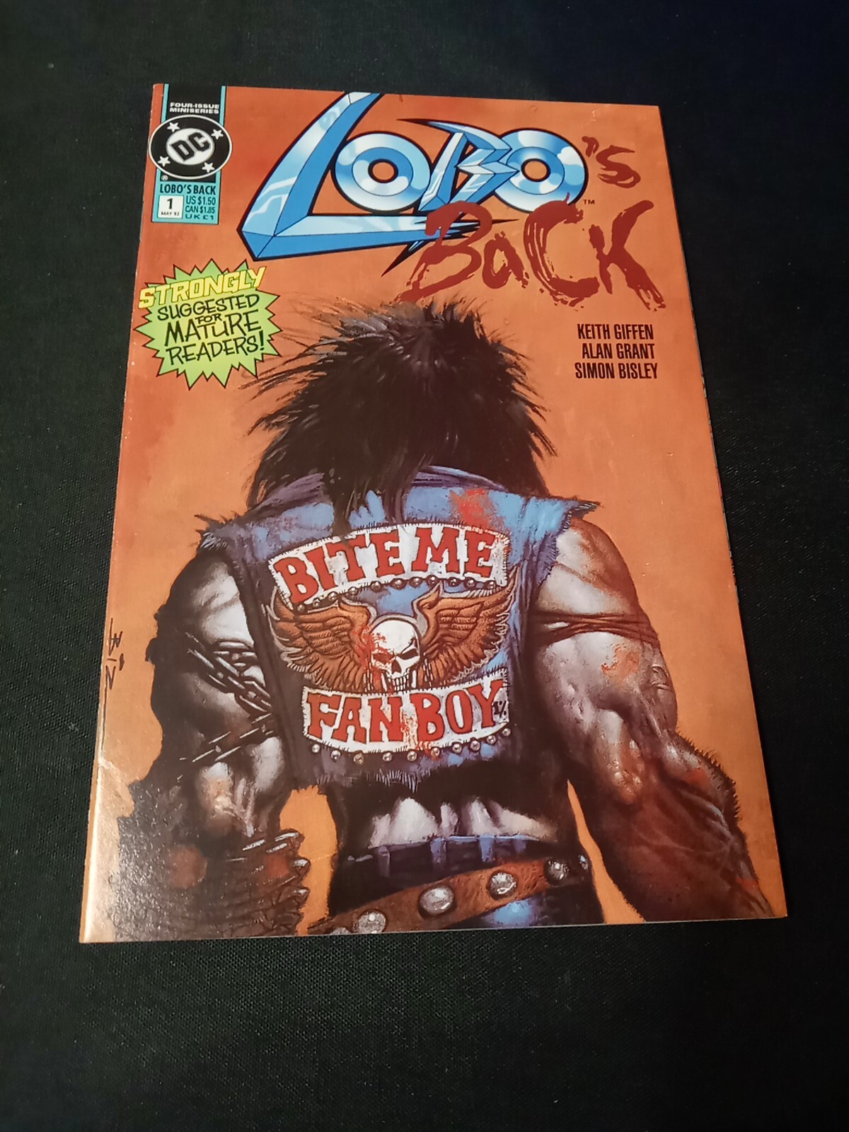 LOBO's BACK #1 (DC 1992) NM, SIMON BEASLEY ART | eBay