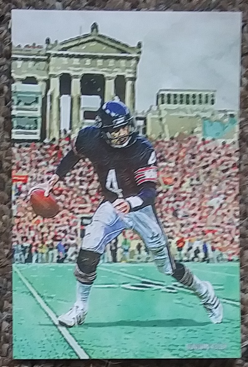 Steve Fuller Custom 4x6 Art Card 1985 Chicago Bears Clemson | eBay