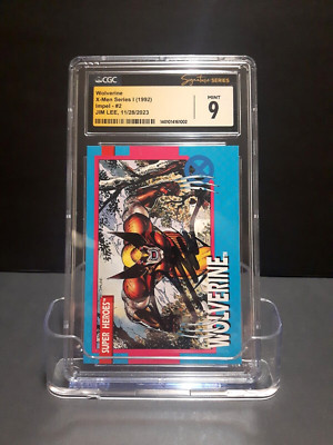 Wolverine #2 CGC 9 Mint Signature Series signed by Jim Lee Impel X-Men ...