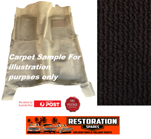 FALCON XD XE XF XH XG VAN COLUMN SHIFT BROWN PLUSH FRONT REAR MOULDED ...