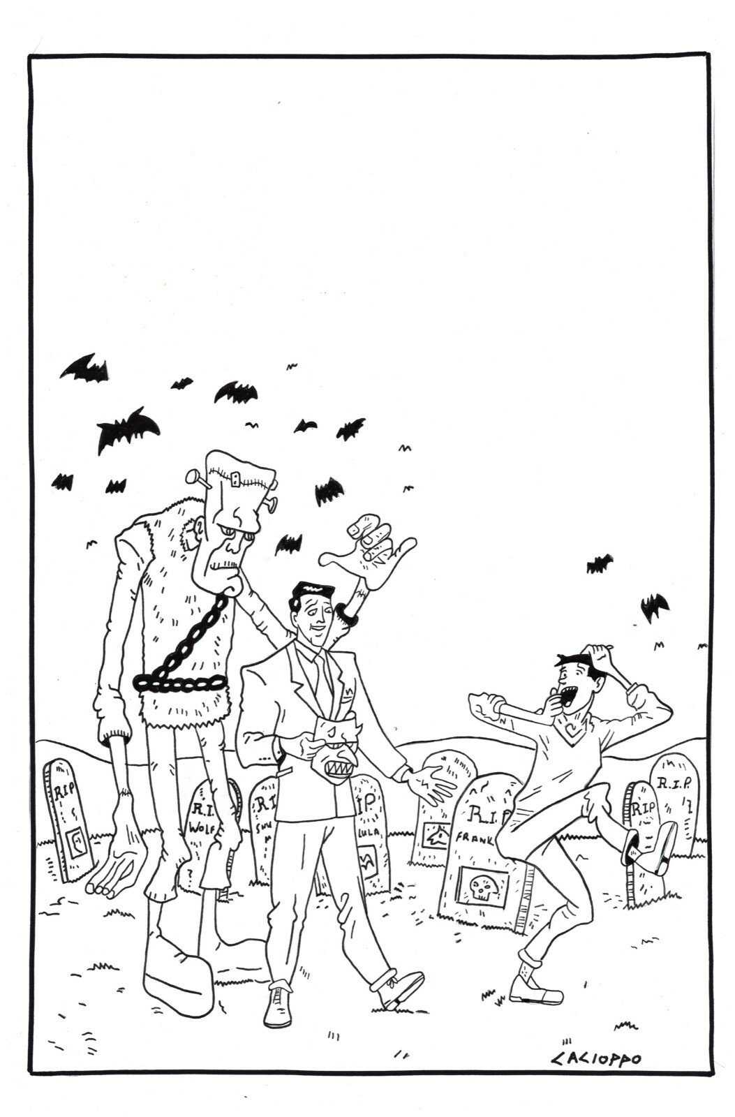 DEAN MARTIN AND JERRY LEWIS MOCK UP COVER PRINT~ANTHONY CACIOPPO~NEW | eBay