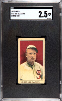 1920 W519 Hand Cut #16 Kid Gleason White Sox SGC 2.5 | eBay