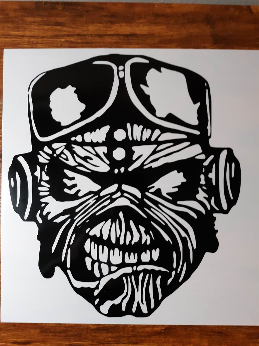 Eddie Iron Maiden Outline