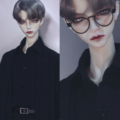 BJD Man Dolls 1/3 Cool Uncle Male Bare Resin Jointed Doll Eyes Face ...