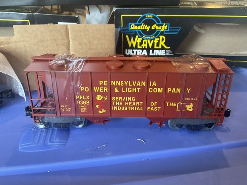 Set Of 3 Weaver PPL PS-2 Covered Hopper 3 Rail Pennsylvania Power ...