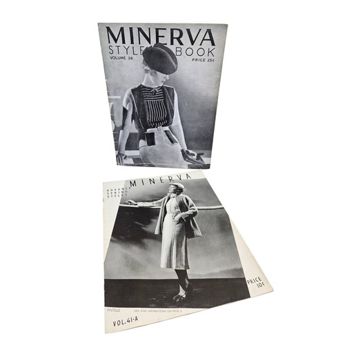 2 Lot 1930s Minerva Knitting Crochet Pattern Booklets Vintage ...